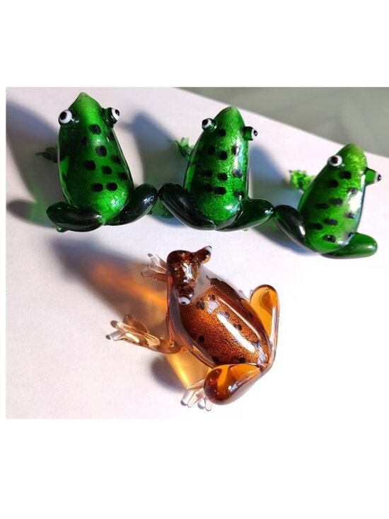 Accents | Cute 2x2 Inch Glass Frogs Sold Separately | Poshmark